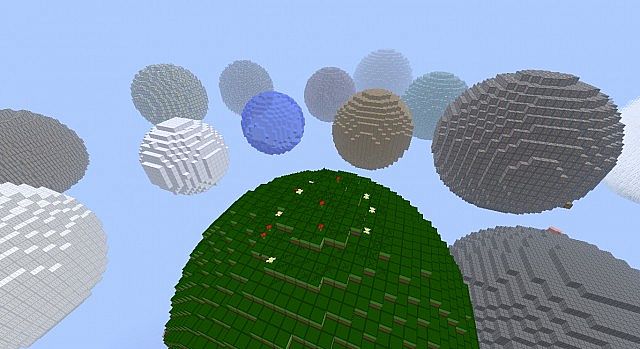 Survival Sphere Minecraft Map