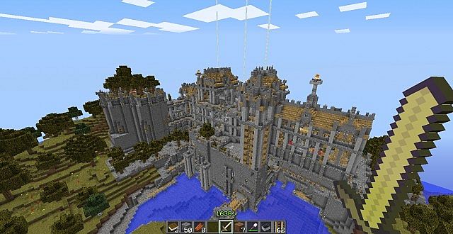 Amazing Castle world save Please Diamond Minecraft Map