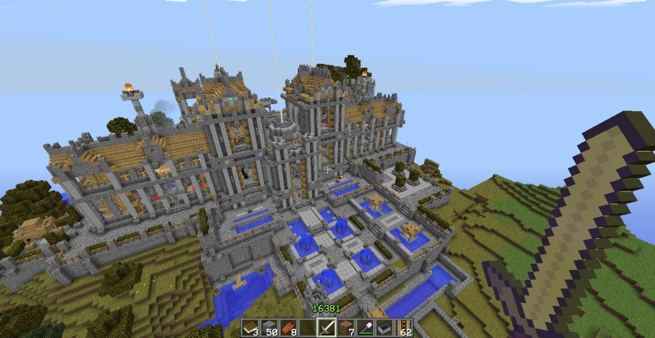 Amazing Castle world save Please Diamond Minecraft Map
