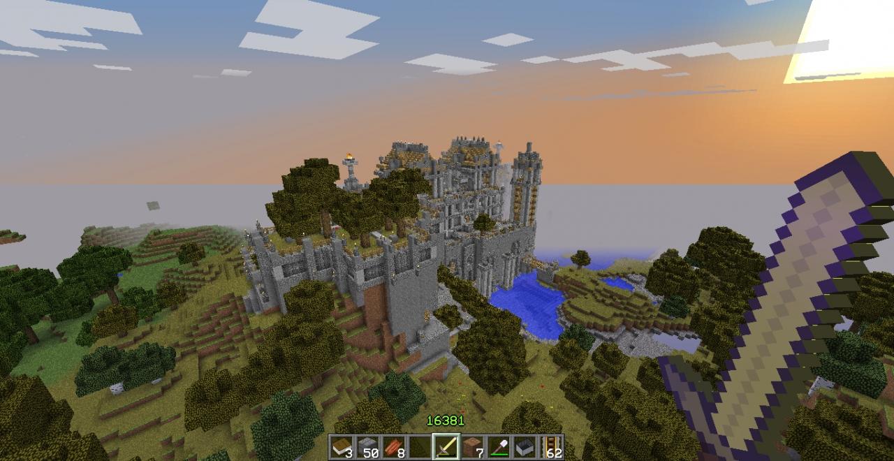 Amazing Castle world save Please Diamond Minecraft Map