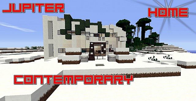 Jupiter || Contemporary Home || Minecraft Map