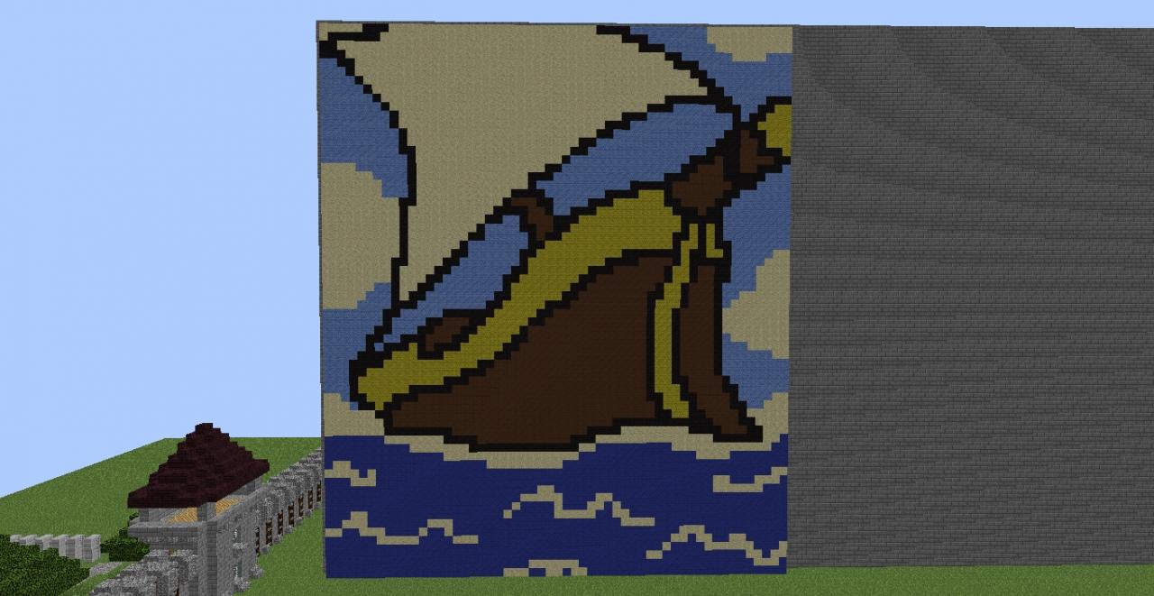 My Best Pixel Art Minecraft Map