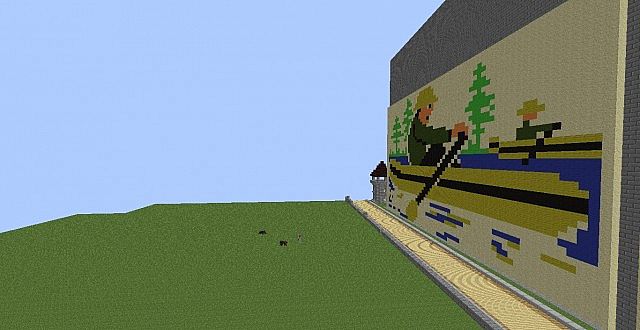 My Best Pixel Art Minecraft Map