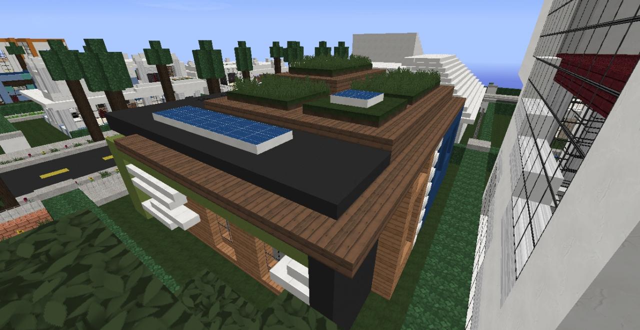 Compact Modern House. Collab. with TheChiitos Minecraft Map