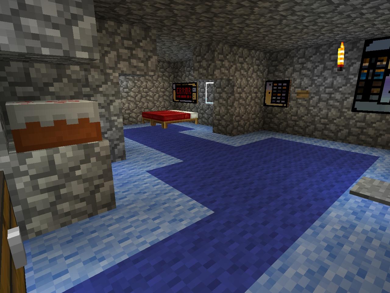 My artic survival base Minecraft Map