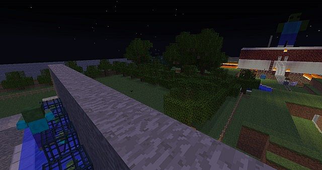 Zombies Attack Minecraft Map
