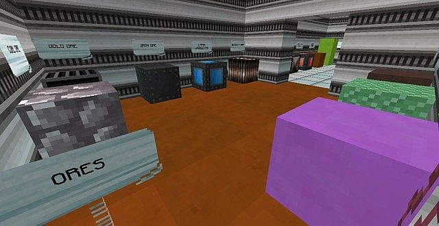 Texture pack showcase map Minecraft Map