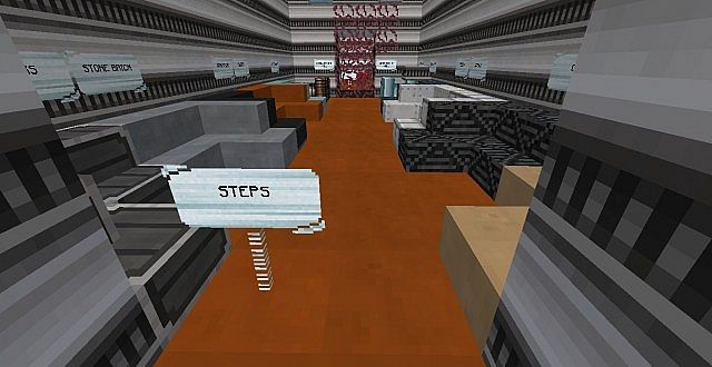 Texture pack showcase map Minecraft Map