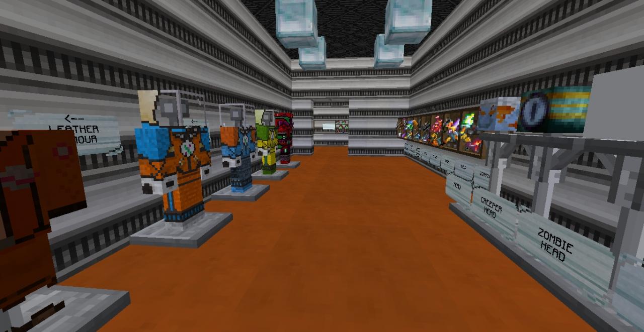 Texture pack showcase map Minecraft Map