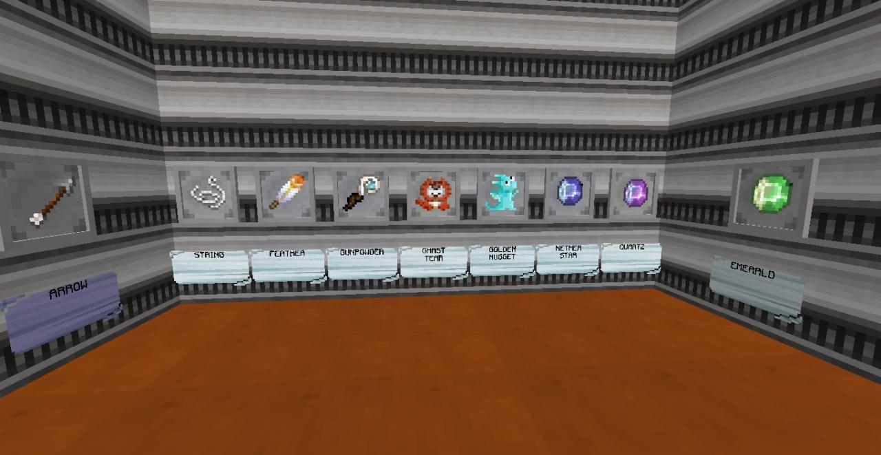 Texture pack showcase map Minecraft Map