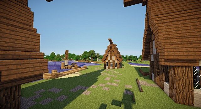 Slightings Port (Small Riverside Village) Minecraft Map