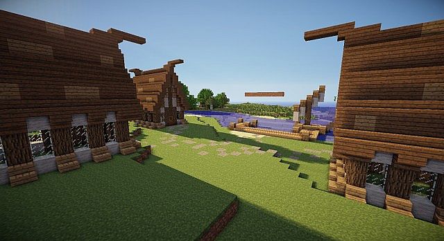 Slightings Port (Small Riverside Village) Minecraft Map