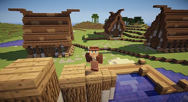 Slightings Port (Small Riverside Village) Minecraft Map