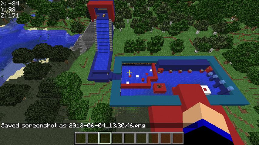 Simple Wipeout Minecraft Map