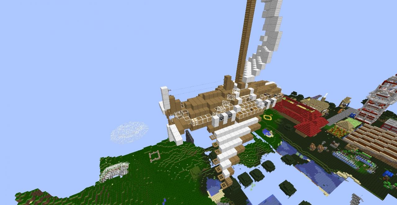 Patrol Class Airship Minecraft Map