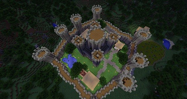 Cornflower Castle Minecraft Map