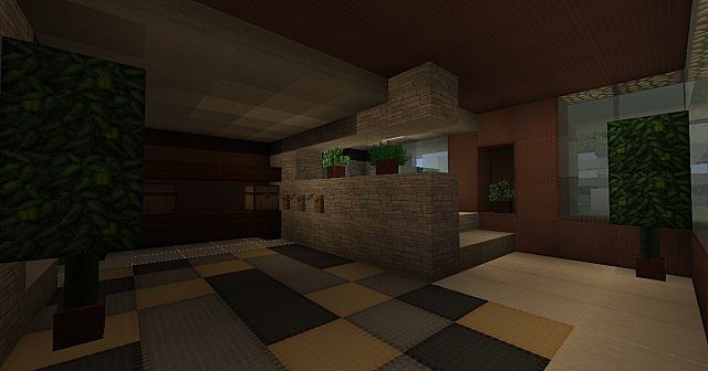Ultra Modern Double House Minecraft Map