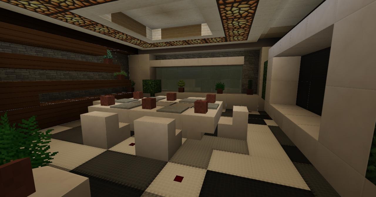 Ultra Modern Double House Minecraft Map