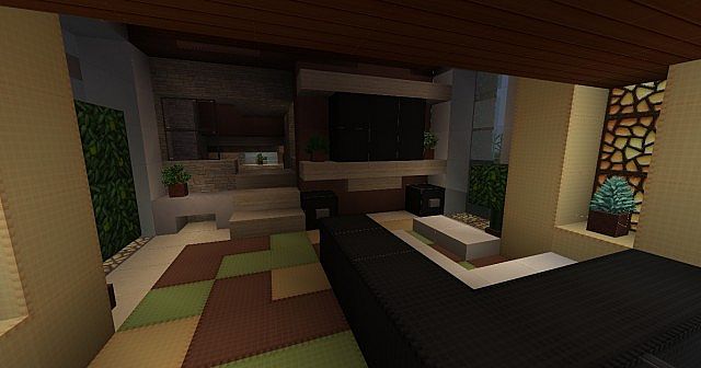 Ultra Modern Double House Minecraft Map