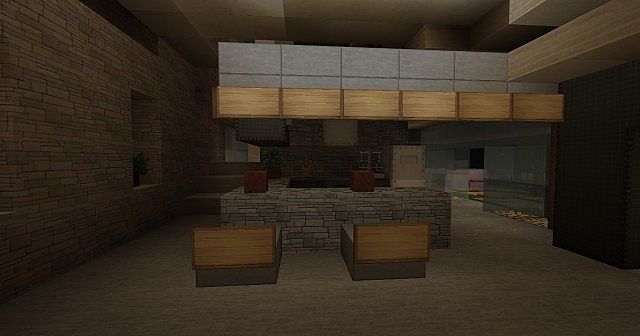 Ultra Modern Double House Minecraft Map