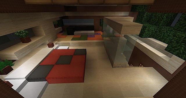 Ultra Modern Double House Minecraft Map
