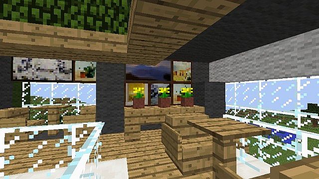 Starbucks - a modern shop Minecraft Map