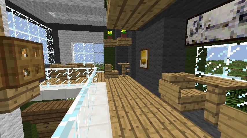 Starbucks - a modern shop Minecraft Map