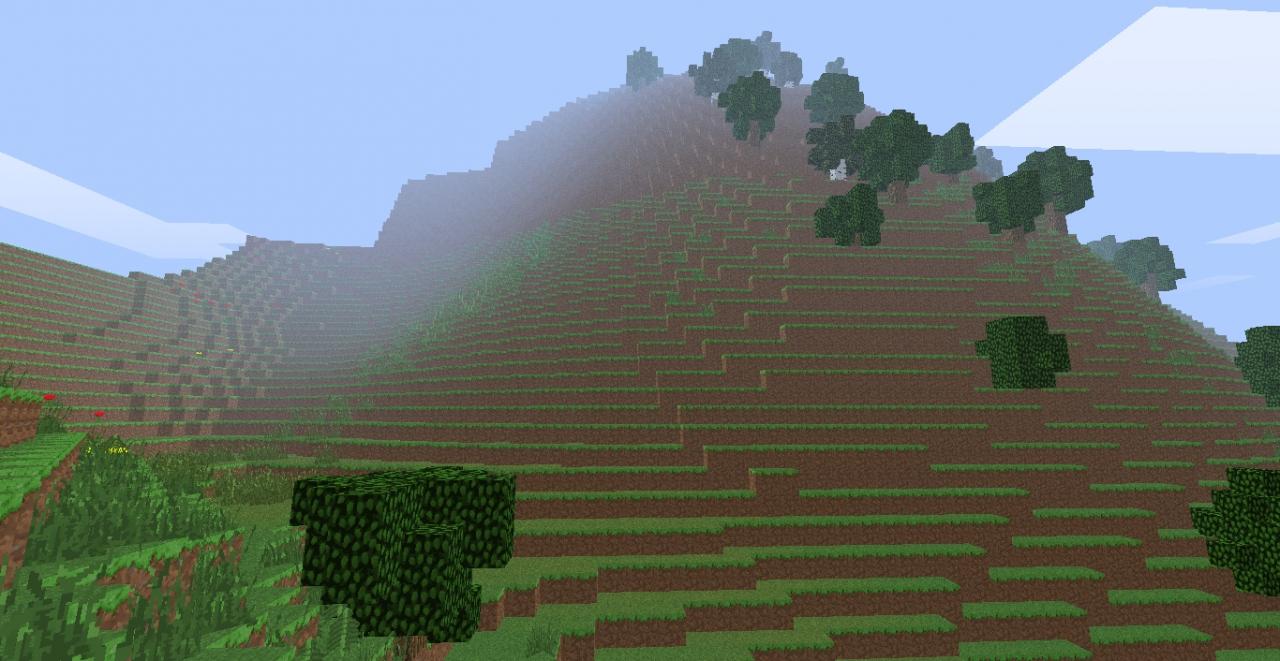 Hill survival Minecraft Map