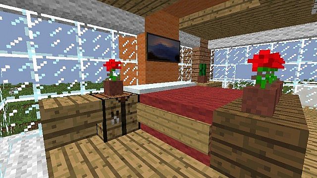 Orange - a modern house Minecraft Map