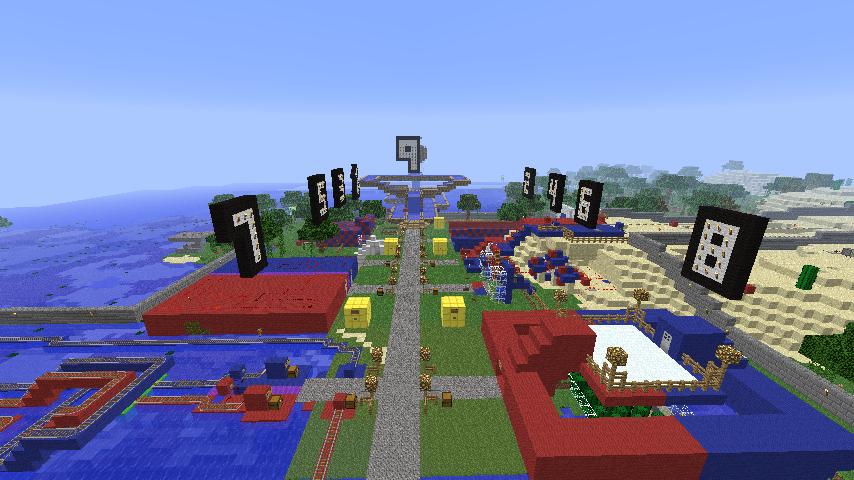 Red vs. Blue Minecraft Map