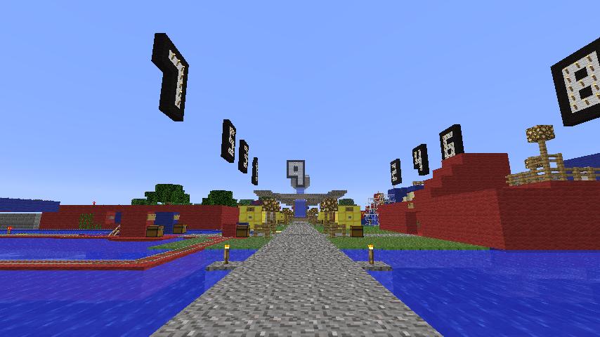 Red vs. Blue Minecraft Map