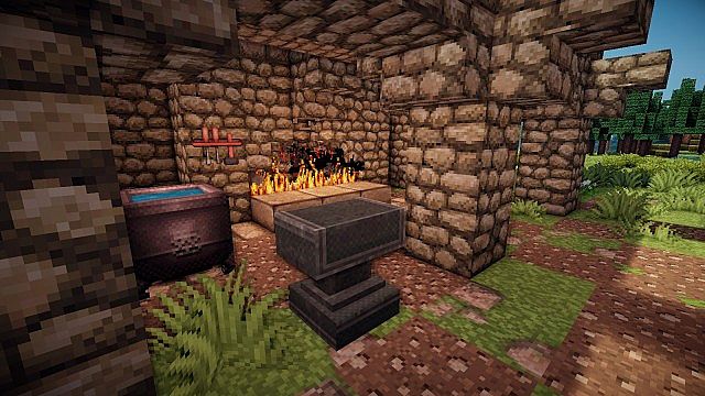 Blacksmith's house Minecraft Project