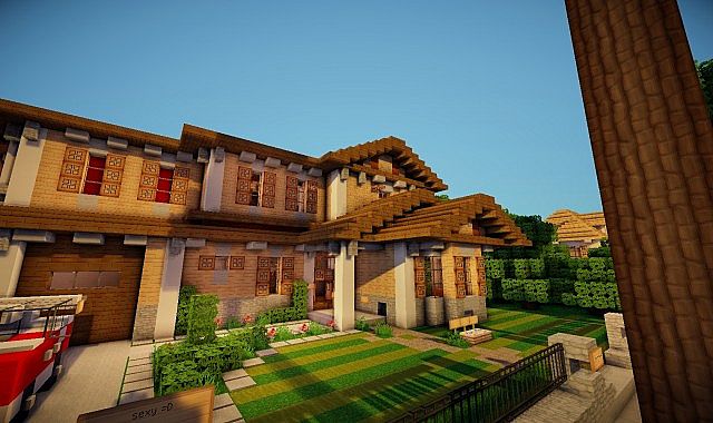 [WoK] An Elegant Craftsman Home - TBS Application Minecraft Map