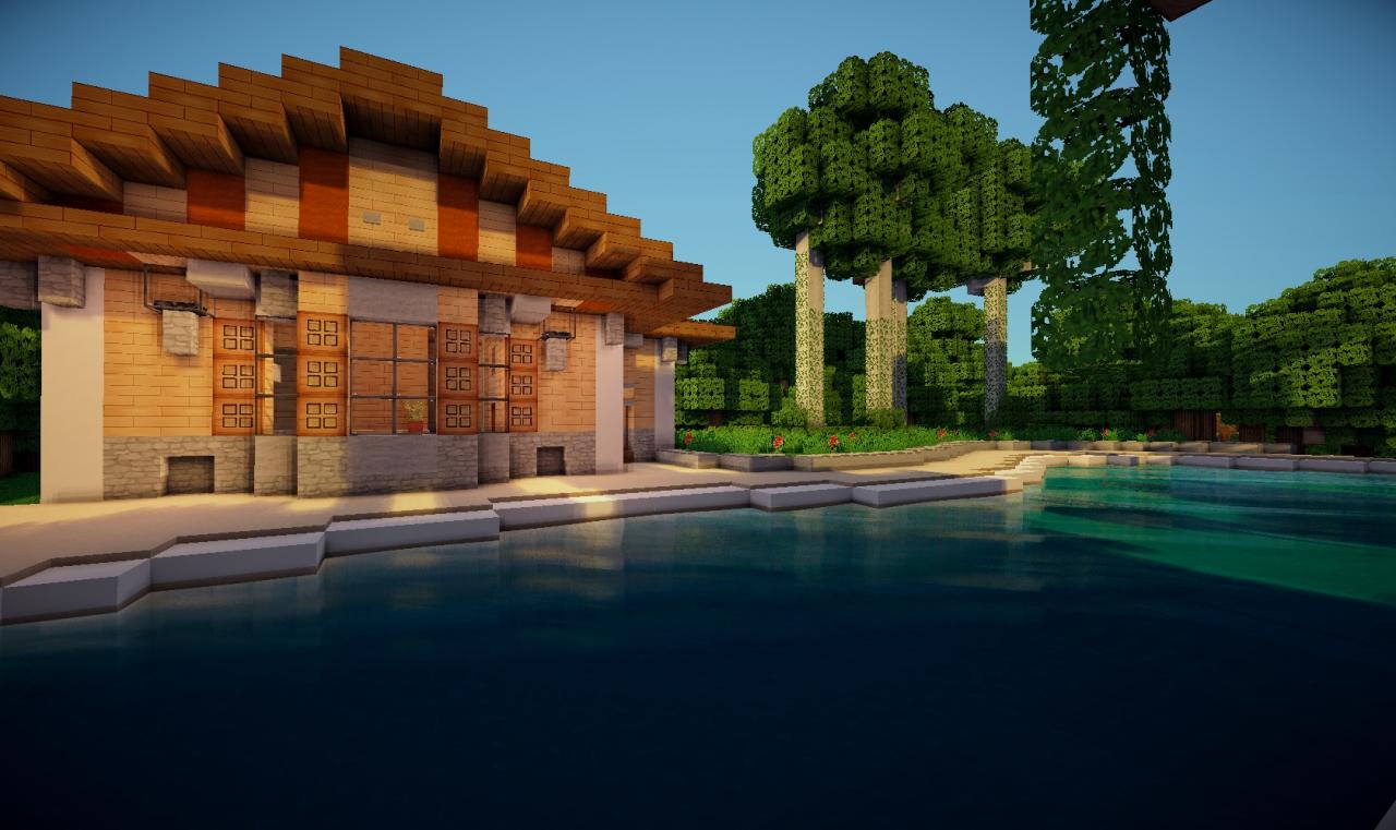 [WoK] An Elegant Craftsman Home - TBS Application Minecraft Map