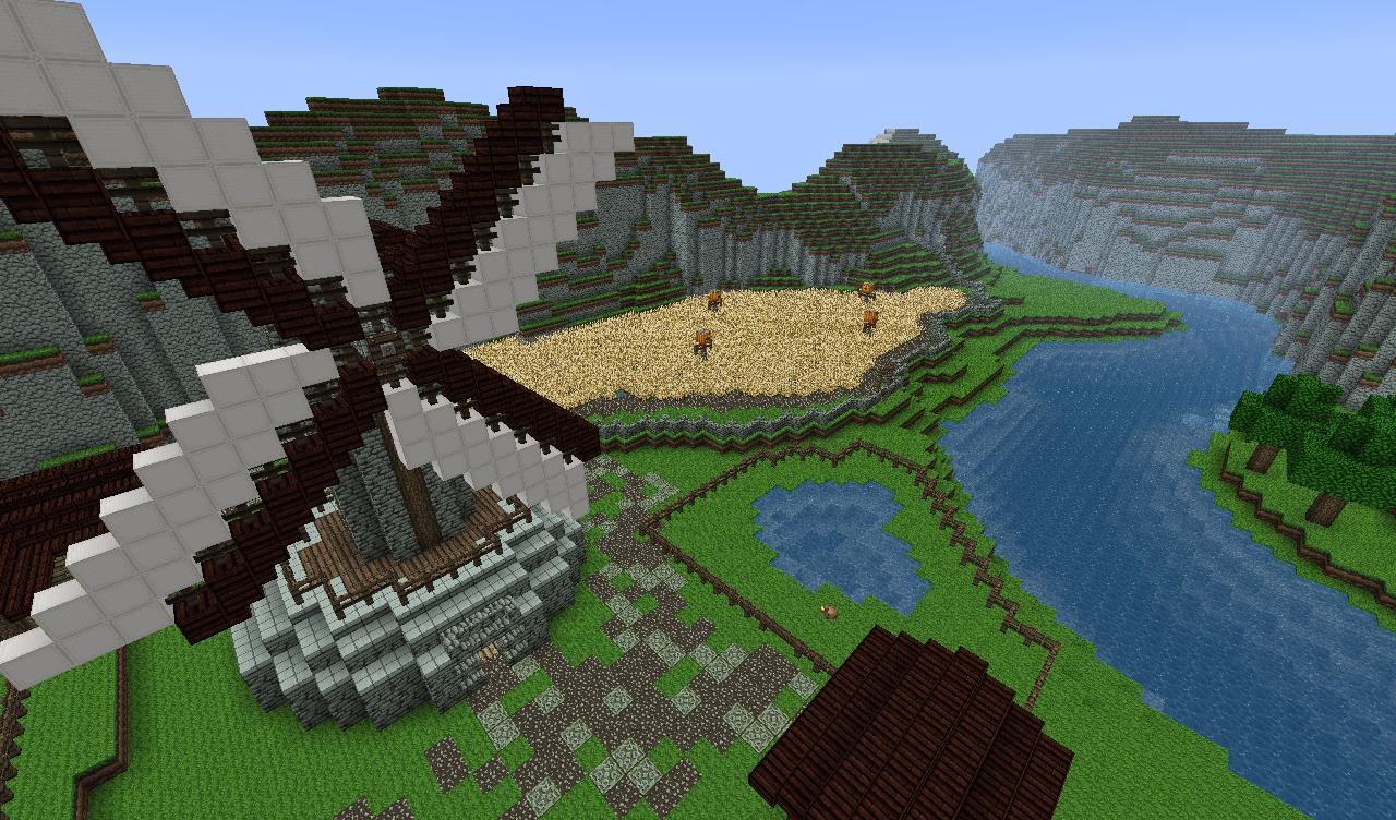 The land of Kaldaire [Custom Terrain] [WIP] Minecraft Map