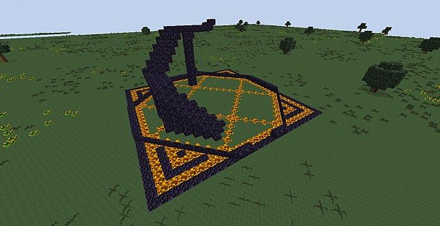 Minepainter ~ Obsidian Tower Minecraft Map