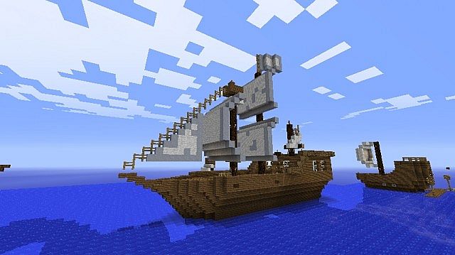 Small merchant ship (Updated) Minecraft Map