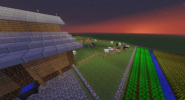 british farm Minecraft Map