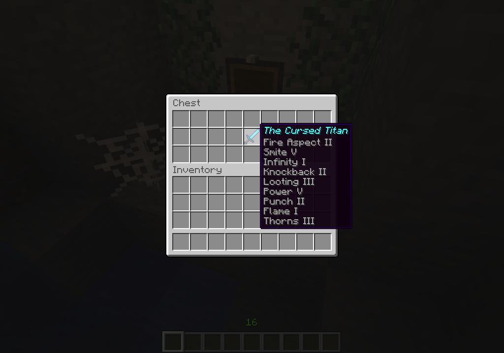 The Cursed Cave Minecraft Map