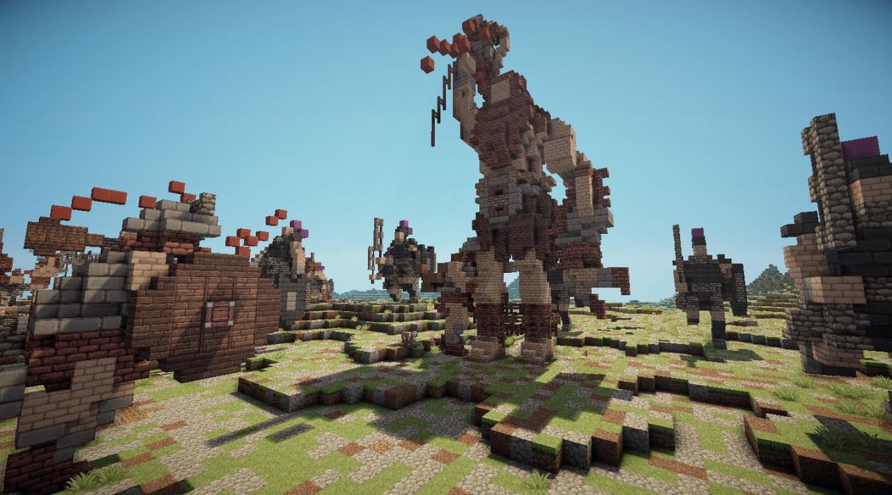 EPIC WAR SCENARIO Minecraft Map