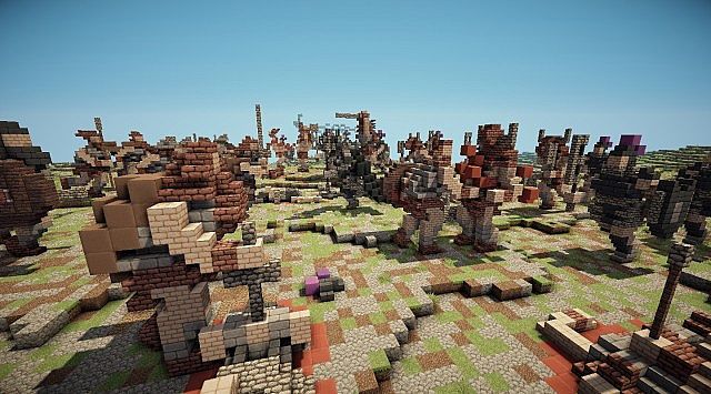 EPIC WAR SCENARIO Minecraft Map