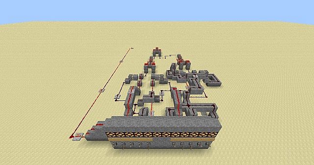 Ten Lever Combination Lock Minecraft Map