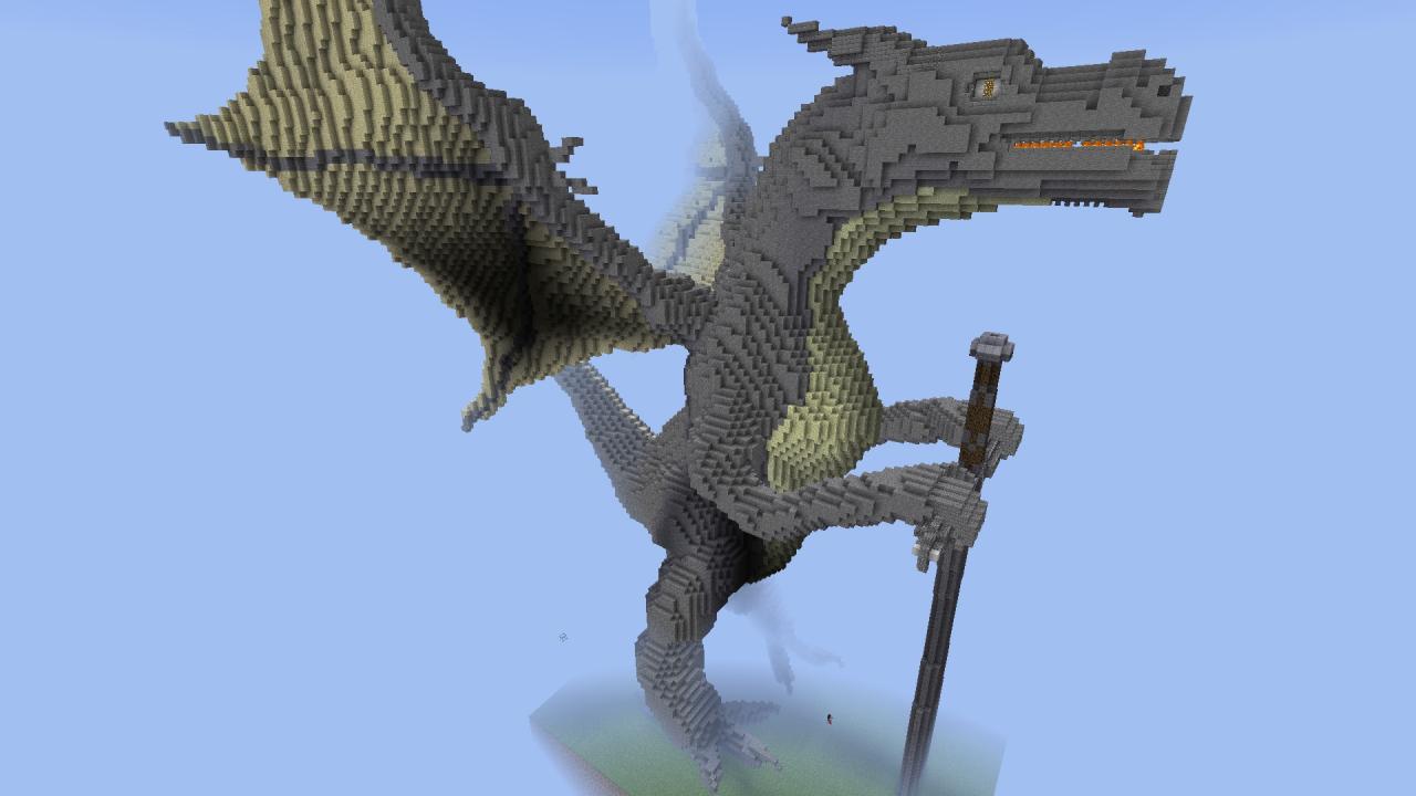 Dragon prototype Minecraft Map