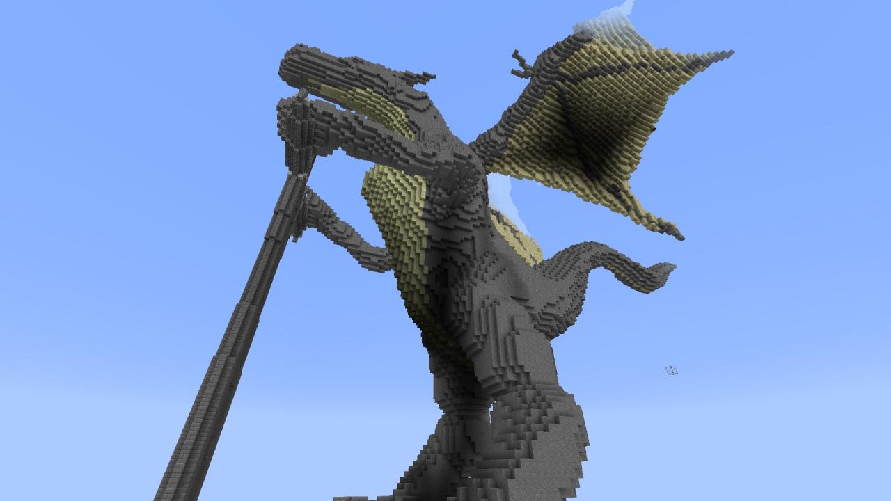 Dragon prototype Minecraft Map