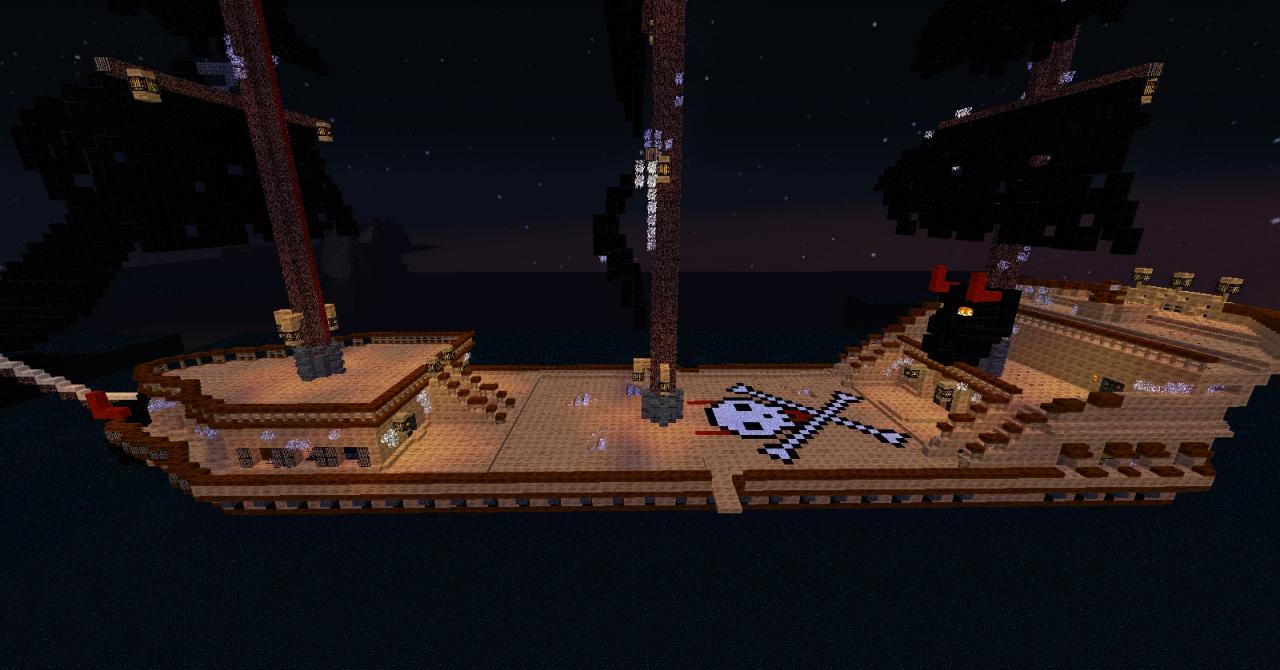 Pirat ghost ship Minecraft Map