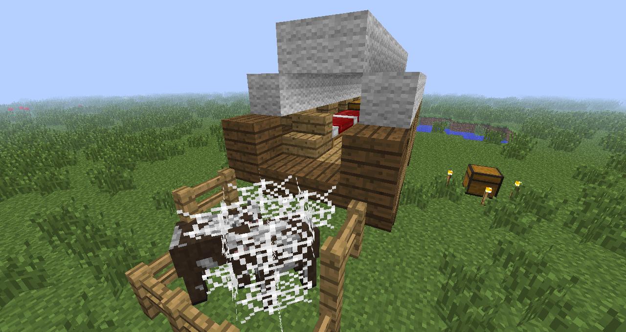 Survive on The Kansas Frontier Minecraft Map