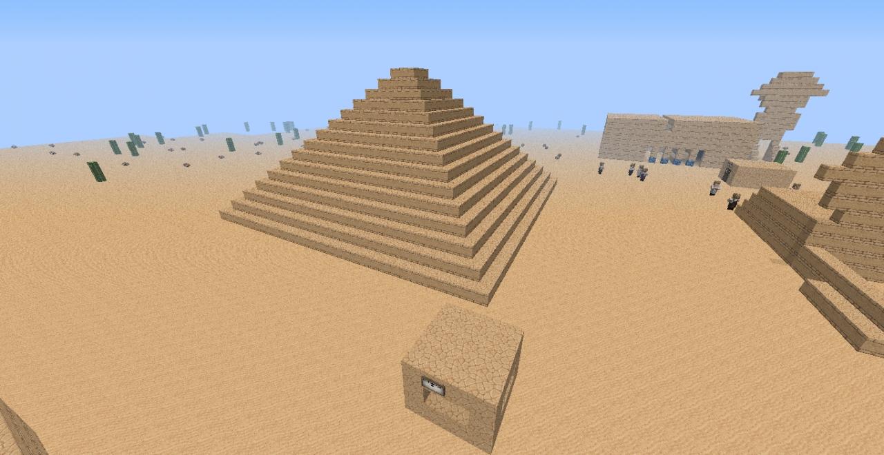 wrath of the pharoah Minecraft Map