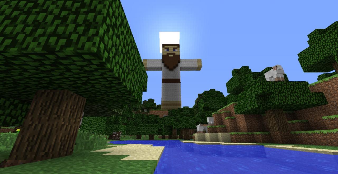 Jesus Statue Rio Minecraft