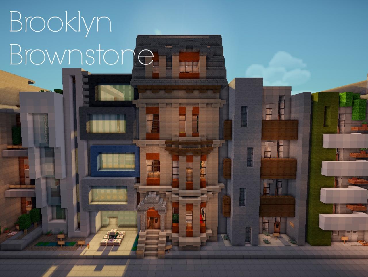 Brooklyn Brownstone [World of Keralis] Minecraft Map