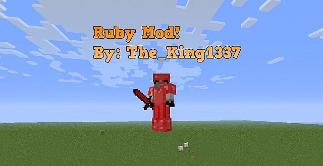 Ruby Mod! |1.5.2 Updated | SMP | SSP Download In Description Minecraft Mod
